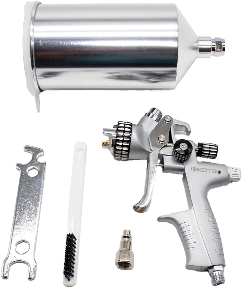 Amazon.com: KOTA MP Spray Gun Paint with 2.0 MM Nozzle, Spray Paint Gun ...