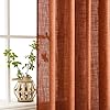 Amazon.com: MIULEE Rust Curtains 84 Inch Length 2 Panels for Bedroom ...