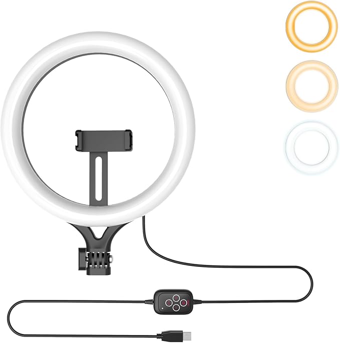 Amazon.com: LUOLED 10" Ring Light Replacement Parts - Dimmable with 2 ...