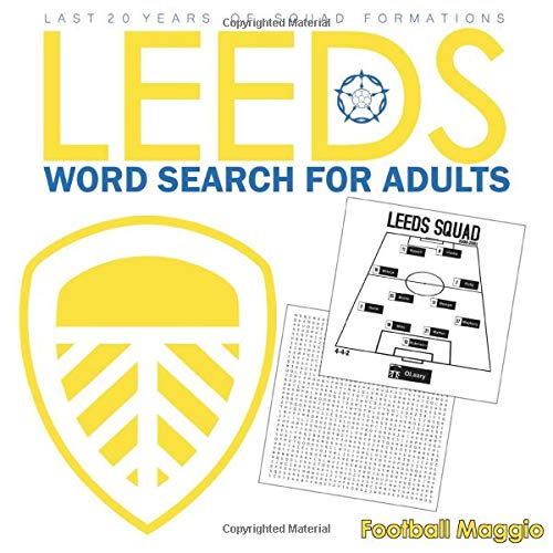 Leeds Word Search For Adults Word Search Puzzles For Adults ...