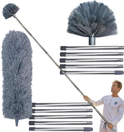 Amazon.com: 2 Pack 20 Foot High Reach Dusting Kit with 3-14 Foot ...
