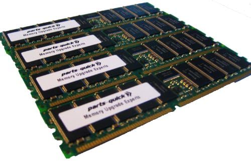 parts-quick 4GB 4 X 1GB PC2100 Registered 266MHz 184 pin DDR SDRAM ECC ...