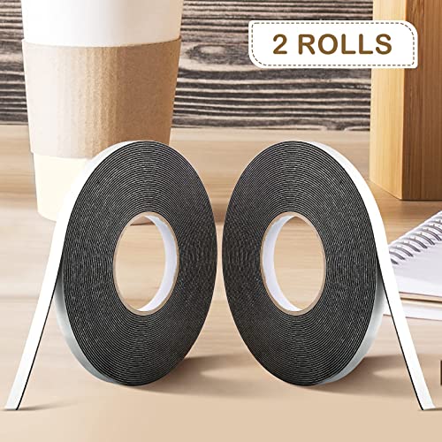 Snapklik.com : 2 Rolls Double Sided Foam Tape PE Foam Tape Sponge Soft ...