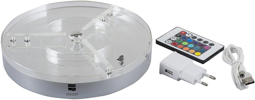 Amazon.com: Under Vase LED Light Base Kitosun 8inch Multicolors RGBW ...