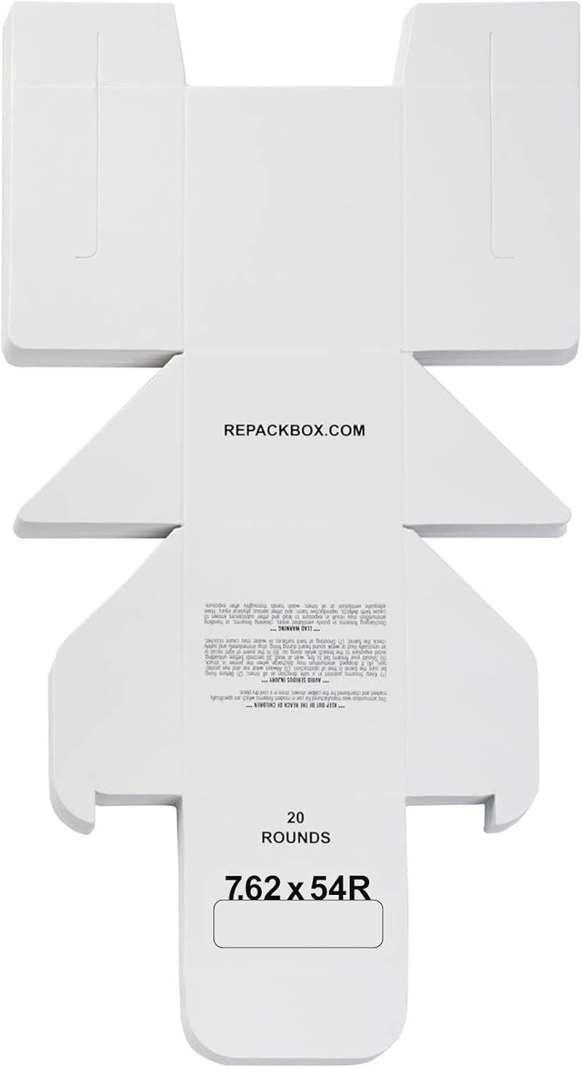 Amazon.com: REPACKBOX 7.62 X 54R Russian 3 Samples - Military Cardboard ...