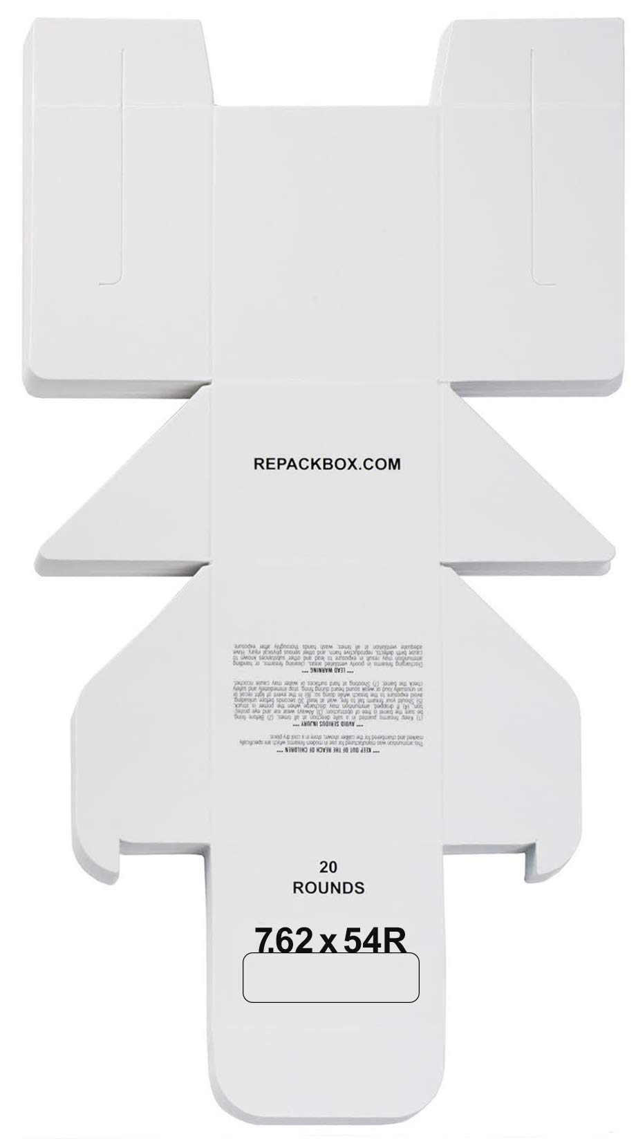 Amazon.com: REPACKBOX 7.62 X 54R Russian 3 Samples - Military Cardboard ...