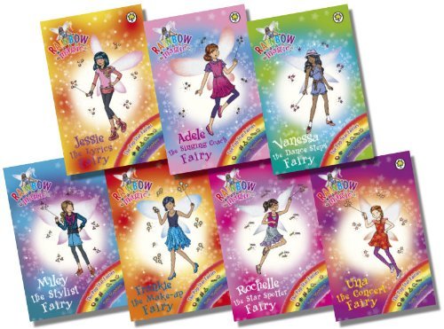Rainbow Magic Pop Star Fairies Collection - 7 Books RRP 34.93 (113 ...