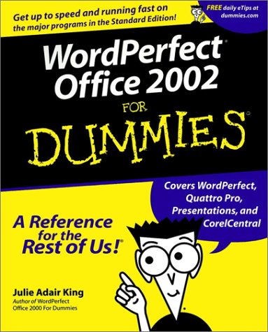 Amazon.com: WordPerfect Office 2002 For Dummies: 9780764508790: King ...