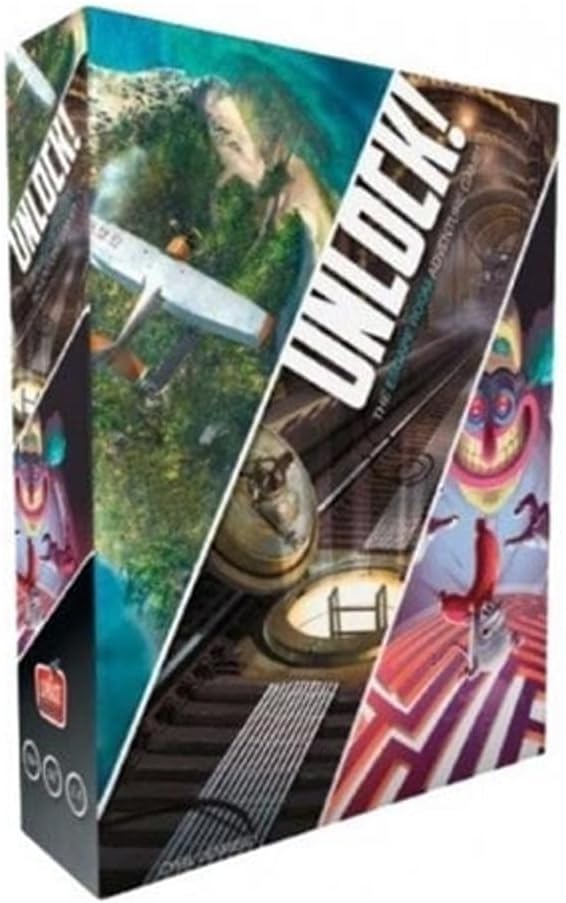 Amazon.com: UNLOCK! Escape Adventures Card Game - Escape Room-Inspired ...