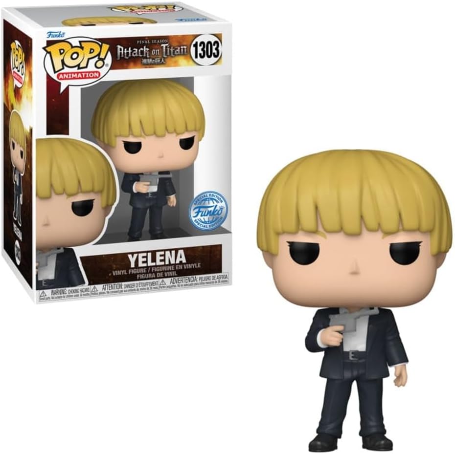 Amazon.com: Funko Attack on Titan Final Season Yelena Exclusive Pop ...
