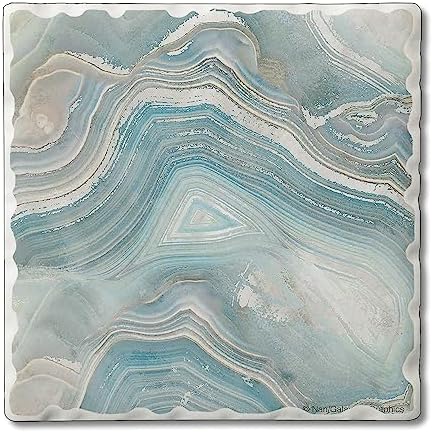 Amazon.com | Thirstystone Watercolor Snowman Multi-Image Absorbent ...