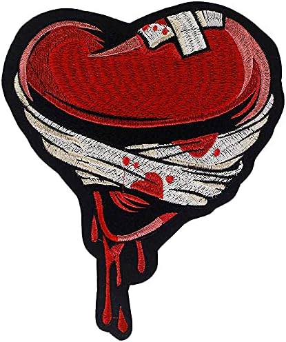Amazon.com: 8-Bit Heart Video Game Embroidered Iron On Patch Applique