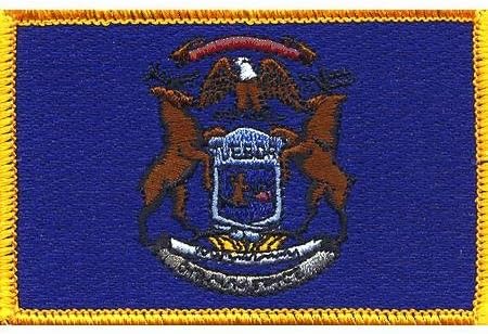 Amazon.com: State of Michigan Flag Patch : Arts, Crafts & Sewing