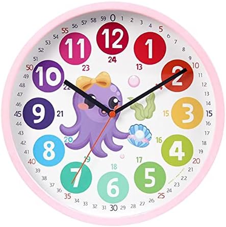 OysterandPop - Reloj de aprendizaje para niños, reloj para enseñar la ...