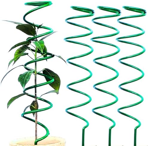 Trelliskart Plant Support Stakes Spiral Stick Climbing Plant Stake ...