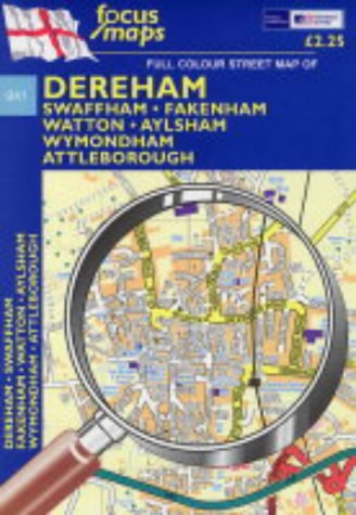 Full Colour Street Map of Dereham: Swaffham - Fakenham - Watton ...