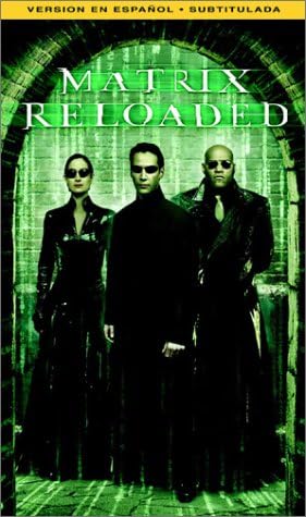 The Matrix Reloaded [VHS] : Keanu Reeves, Laurence Fishburne, Carrie ...