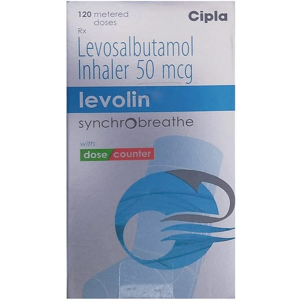 Levolin Synchrobreathe - Pack of 120 Metered Doses Inhaler : Amazon.in ...