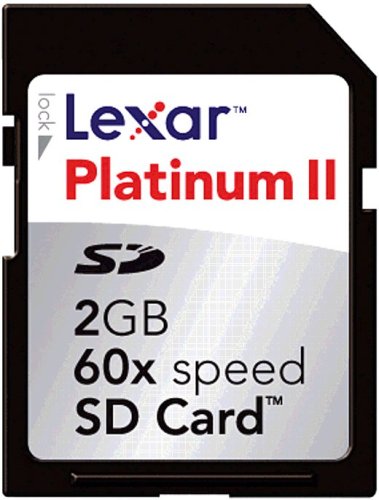Lexar SD2GB-60-666 PlatinumII 2GB SD Card: Buy Online at Low Prices in ...