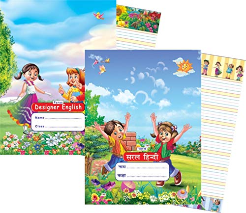 Buy PARAS - ENGLISH + HINDI NOTEBOOK FOR KIDS | Combo of (2 x 3 pcs) 6 ...