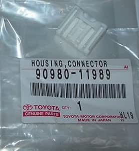 Amazon | TOYOTA (トヨタ) 純正部品 ハウジング コネクター 品番：90980-11989 | コネクター | 車＆バイク