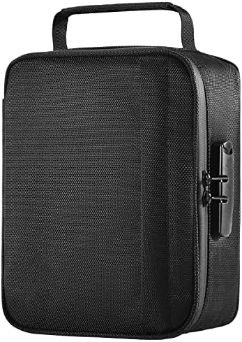 Amazon.com: SafeDelux Storage Bag With Combination Lock, Carbon Lining ...