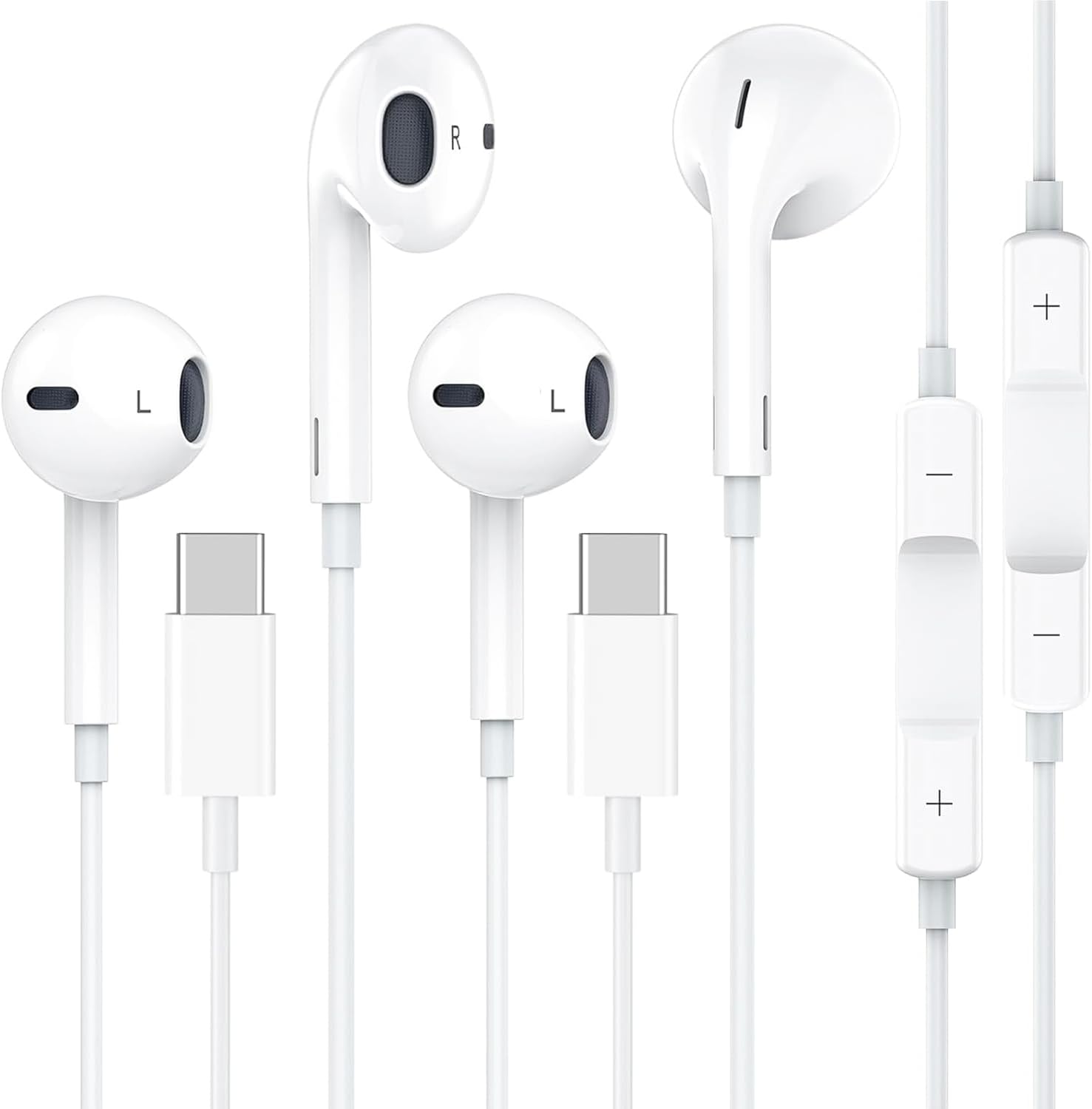 Apple Earpods USB-C Wired in-Ear Headphones, White : Amazon.com.au ...