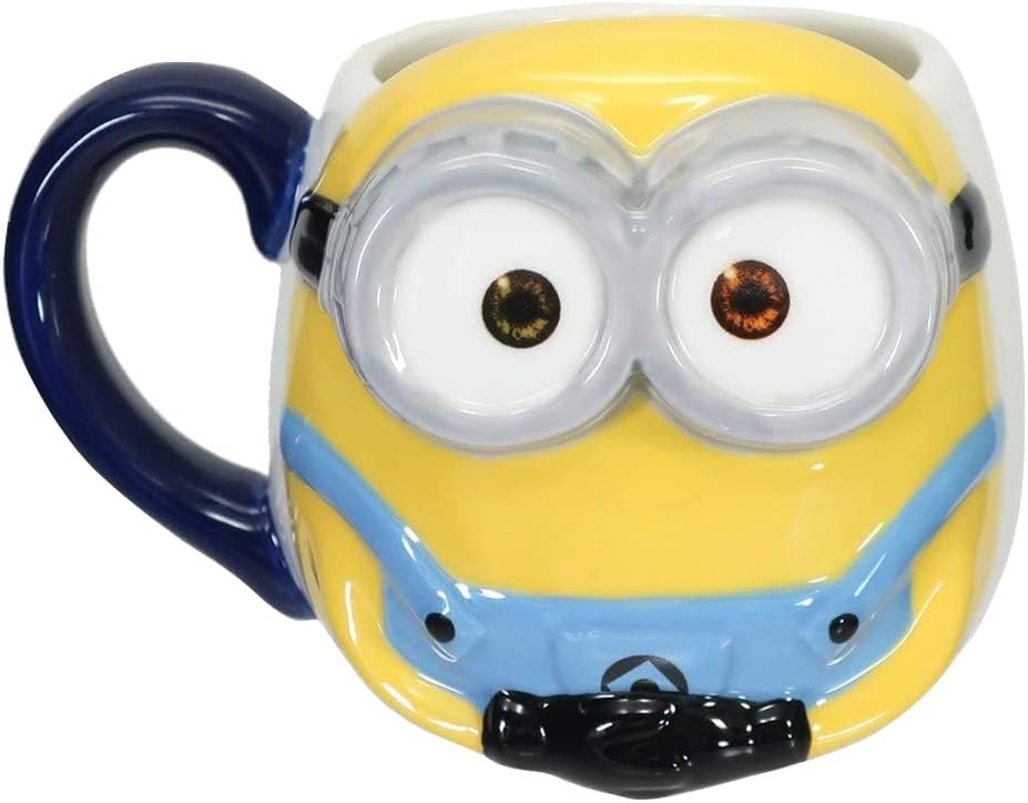 Amazon.com: Minions SAN3334-1 Face Mug, 11.8 fl oz (350 ml), Bob ...