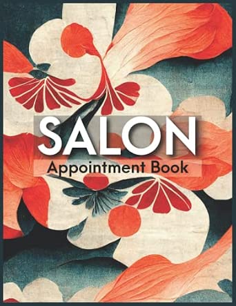 Salon Appointment Book: 1 Year (52 Weeks) Undated Hourly Schedule ...