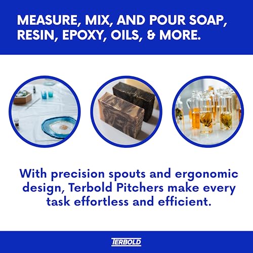 Snapklik.com : Terbold 5 Liter Measuring Pitcher 3-Pack 1.3 Gallon ...