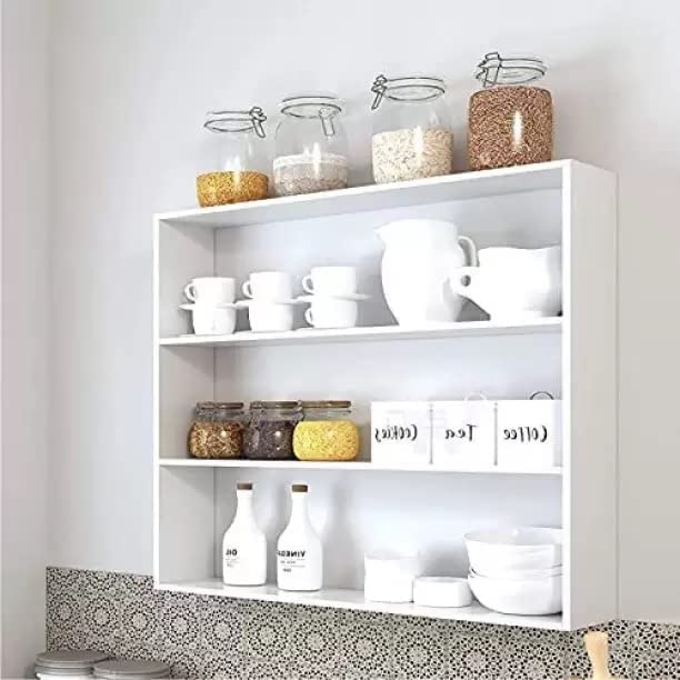 YASAR HANDICRAFTS Kitchen Rack Wall Shelves Wall Hanging Floating ...