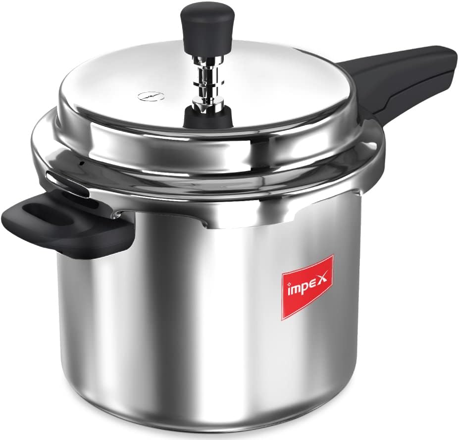Buy Impex 2,3, 5 Litres Pressure Cookers Aluminium Induction Base With ...