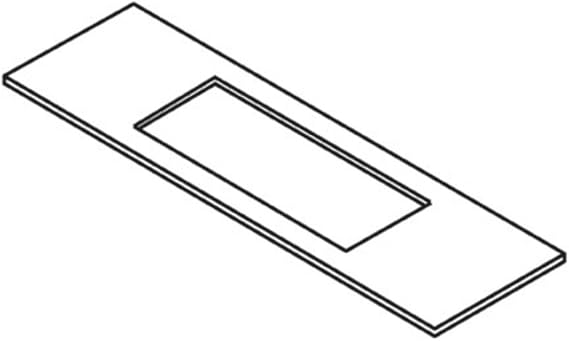 Trend - Lock ERA latch template 25.1mm x 57mm - WP-LOCK/T/15 : Amazon ...