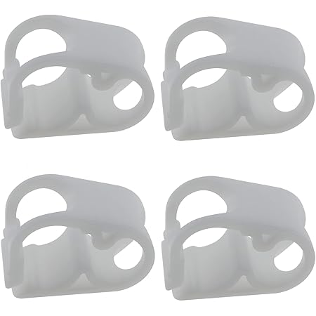 Amazon.com: Flow Control Hose Clamp LUORNG 4PCS 1/4"-1/2" Tube OD Shut ...