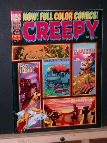 Creepy #54: Warren, James (Editor), Richard Corben; Reed Crandall ...