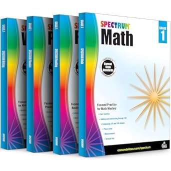 The Grade 1 Series. Spectrum Math Workbook- Volume 2, Spectrum Reading ...