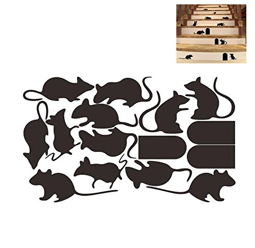 Buy Futaba Cute PVC Mice Holes Wall/Staircase Sticker Online at Low ...