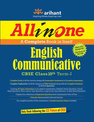 All in One English Communicative CBSE Class 10th Term-1 (Old Edition ...