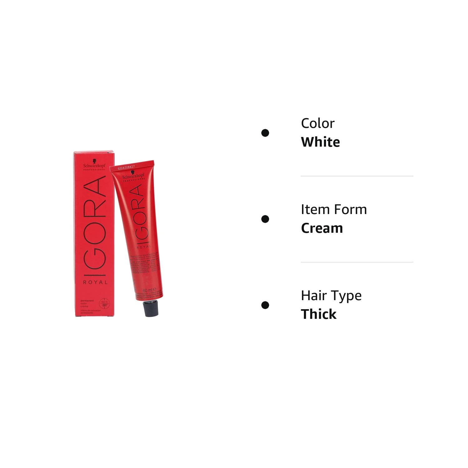 Schwarzkopf Igora Royal Colorists Color Creme Tube 8-0 rubio claro ...