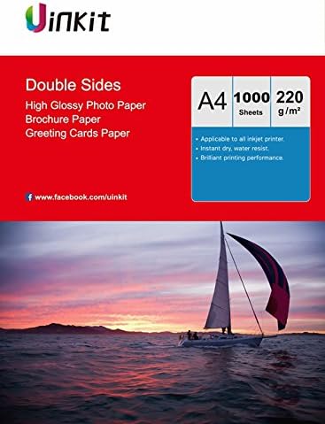 Kodak 6x4 " Photo Paper- A6 Gloss Paper For Inkjet Home Printing 4x6 ...