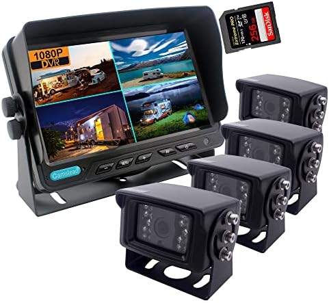 Amazon.com: CAMSLEAD 10 inch Monitor 1080P Rear View Camera System with ...