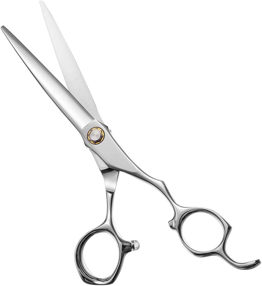 Amazon.com: AOLANDUO 6 Inch Convex Edge Hair Scissors-Using Japanese ...