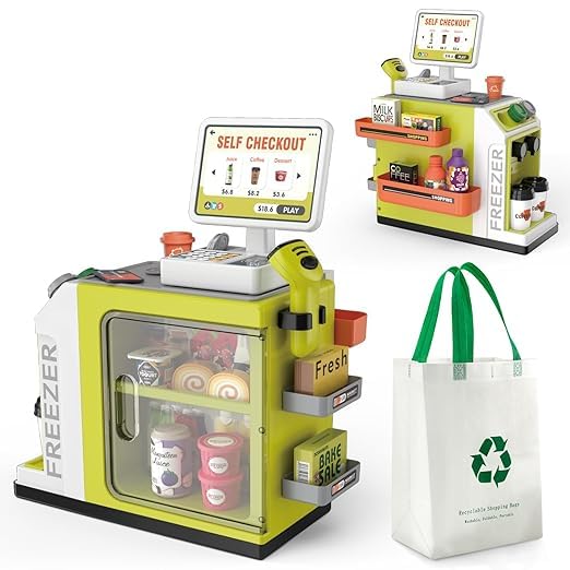 Buy Dhun & Heer Interactive Cash Register Toy Playset: Realistic ...