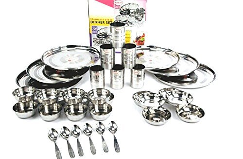 Buy 36 Piece Rainbow Design Dinner Set by Sunline Online at Low Prices ...