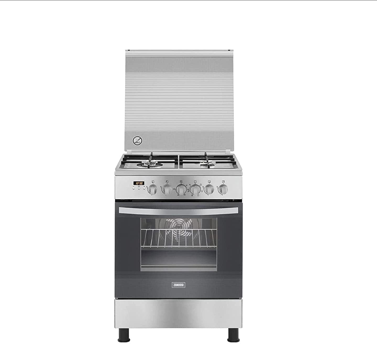 Zanussi - Freestanding Cooker - 4 Burners - Digital Timer - Cool Max ...