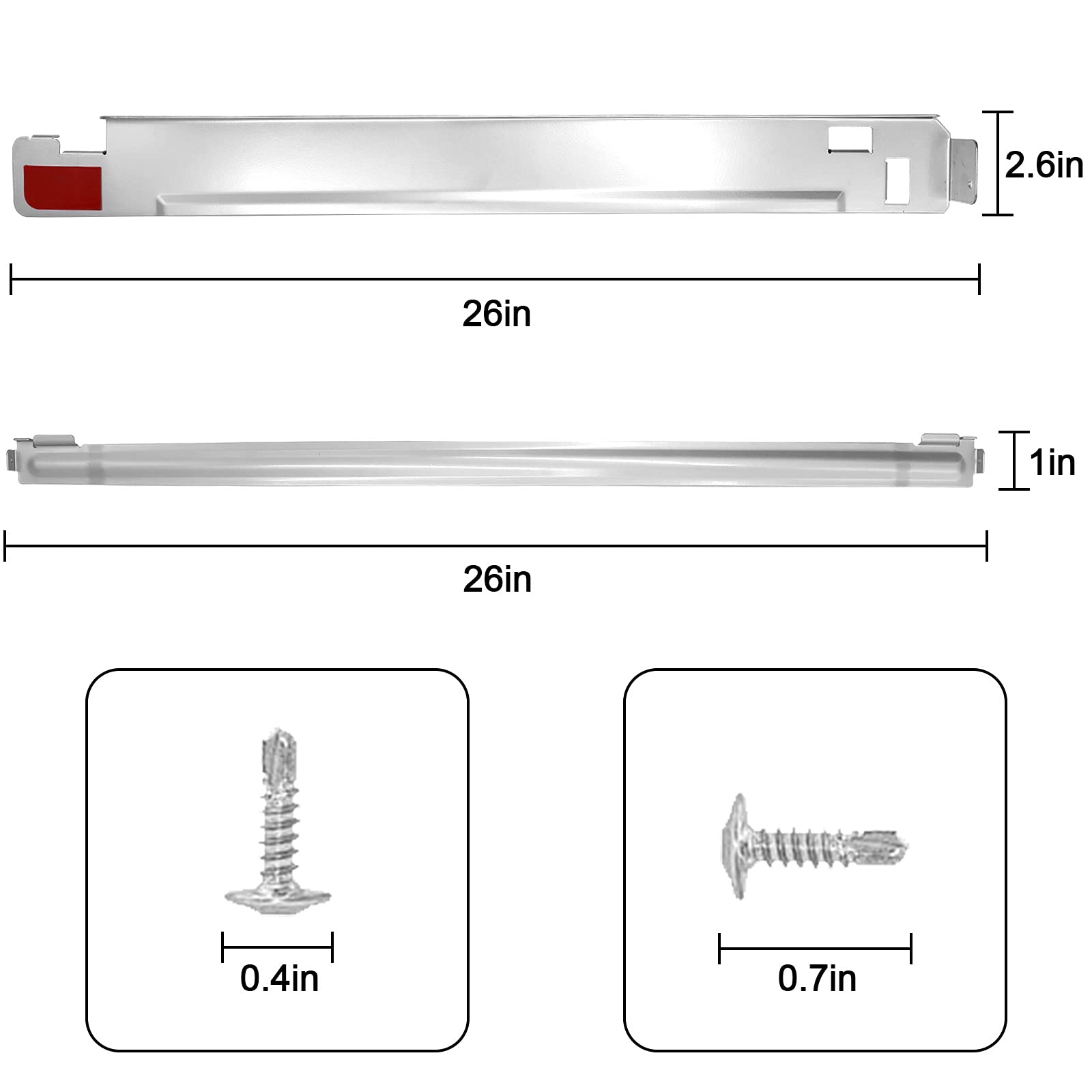AMI PARTS 27 inch KSTK1 Laundry Stacking Kit Compatible with LG Washer ...