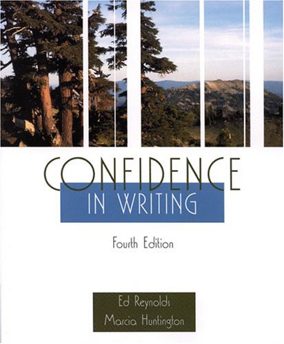Amazon.com: Confidence in Writing: 9780155070745: Reynolds, Ed ...