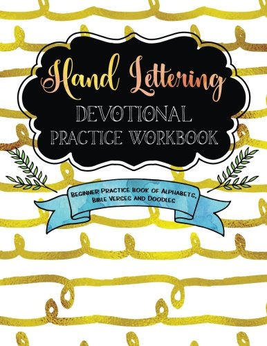 Amazon.com: Hand Lettering Devotional Practice Workbook: Beginner ...