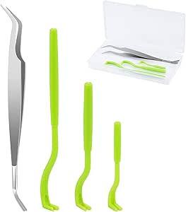 Nivofu 4 Pcs Tick Remover Tool, Plastic Tick Remover Set,Tick Twist ...
