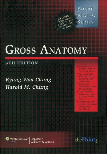 Board Review Series Gross Anatomy: Chung: 9788189960209: Amazon.com: Books